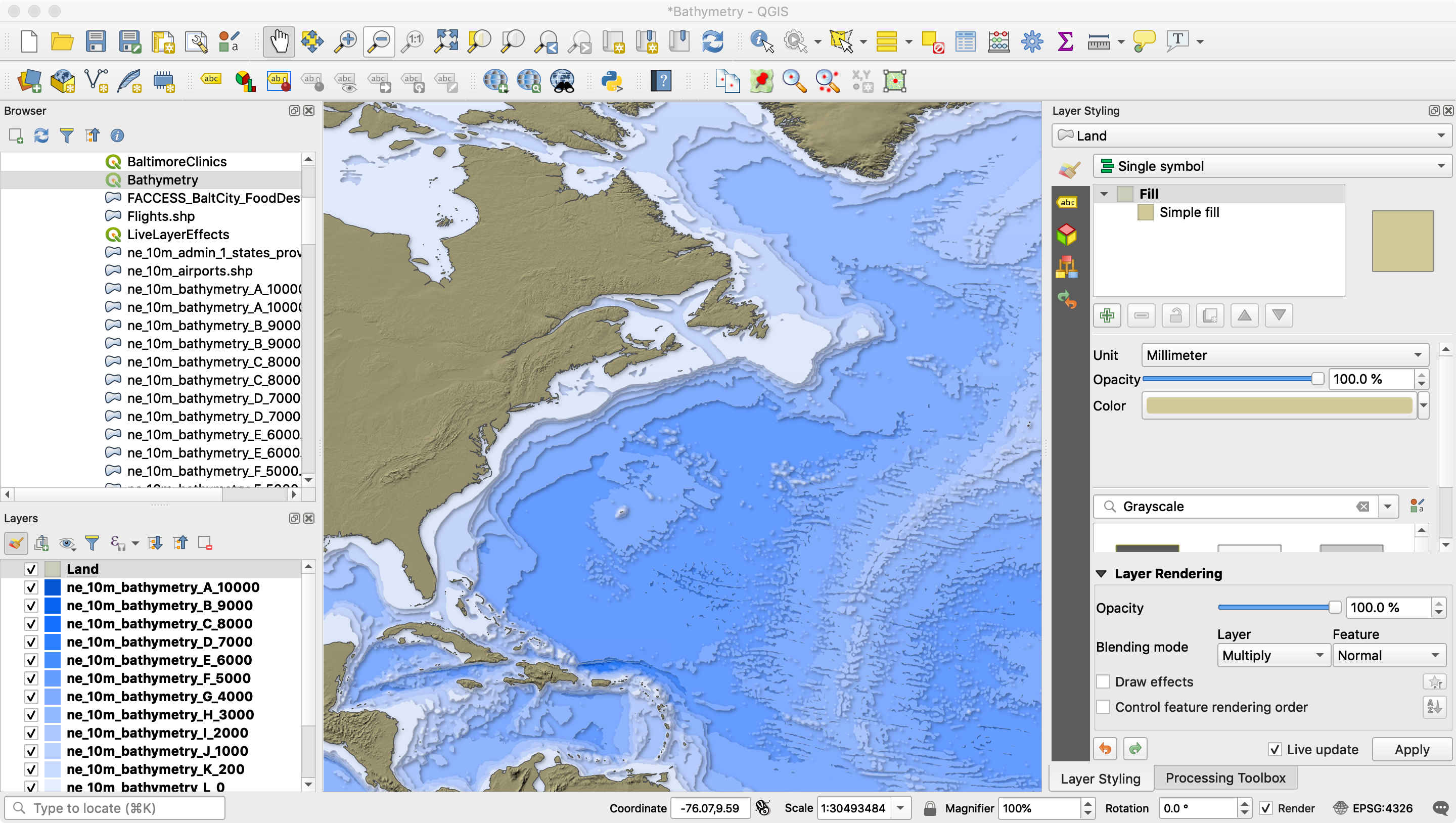 bathy – Spatial Thoughts