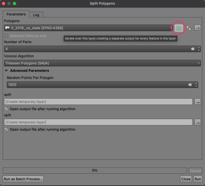 Split Polygons Into Equal Parts Using Qgis Spatial Thoughts